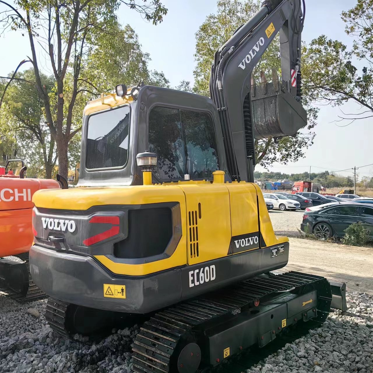 Used VOLVO EC60D excavator original excavator high working efficiency ...
